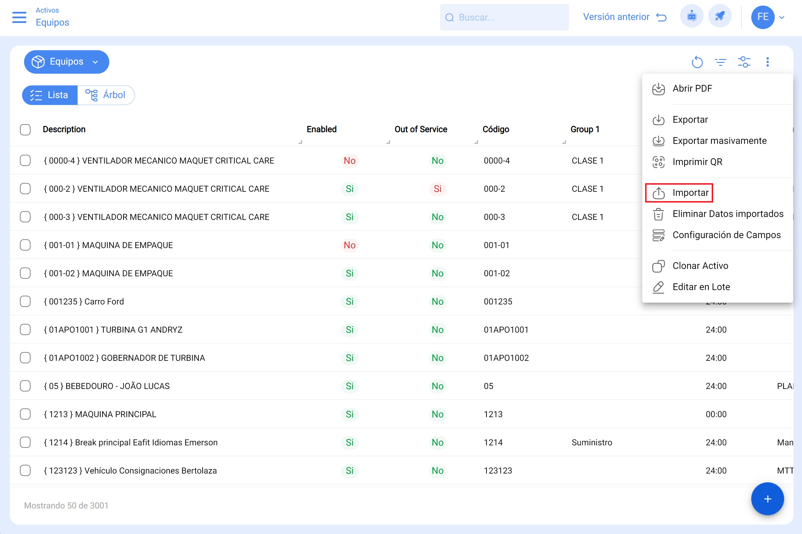 Cómo Realizar Una Importación En Los Módulos De Catálogos Centro De