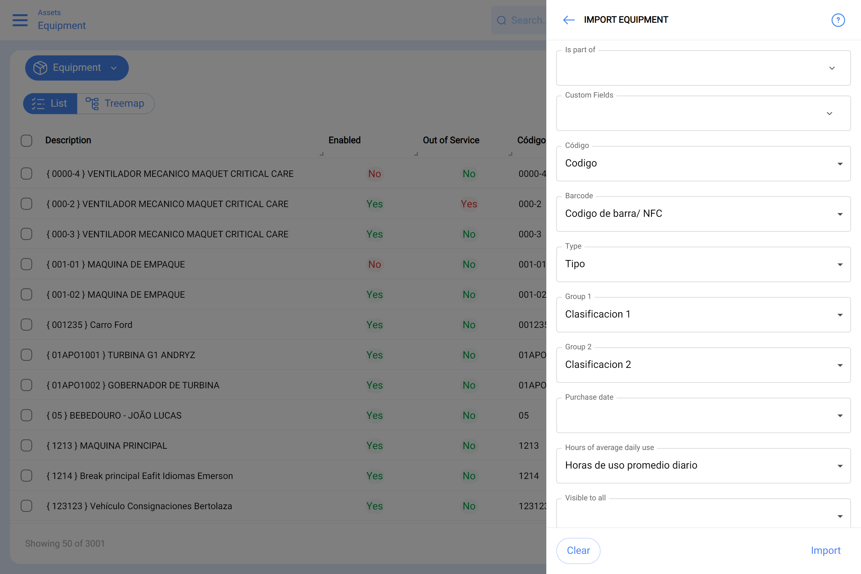 How to perform an import in the Catalog module? – Help Center | Fracttal