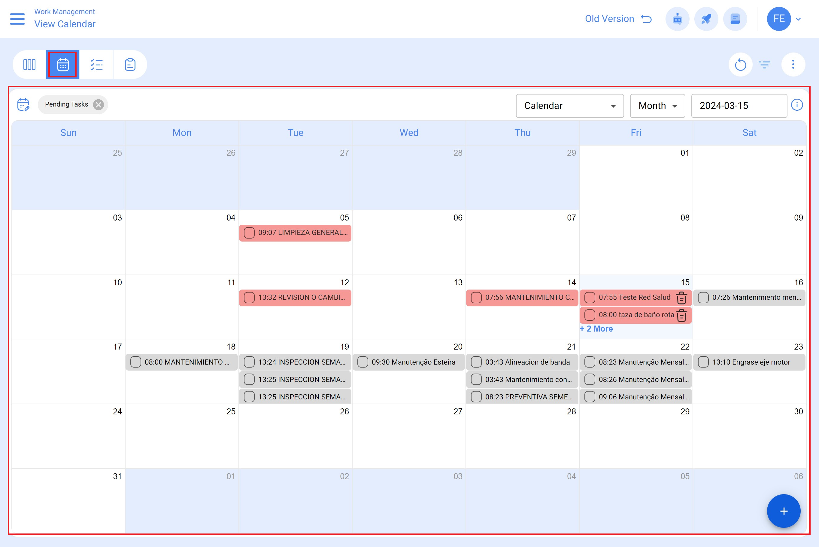 How can I see pending tasks in Fracttal One? – Help Center | Fracttal