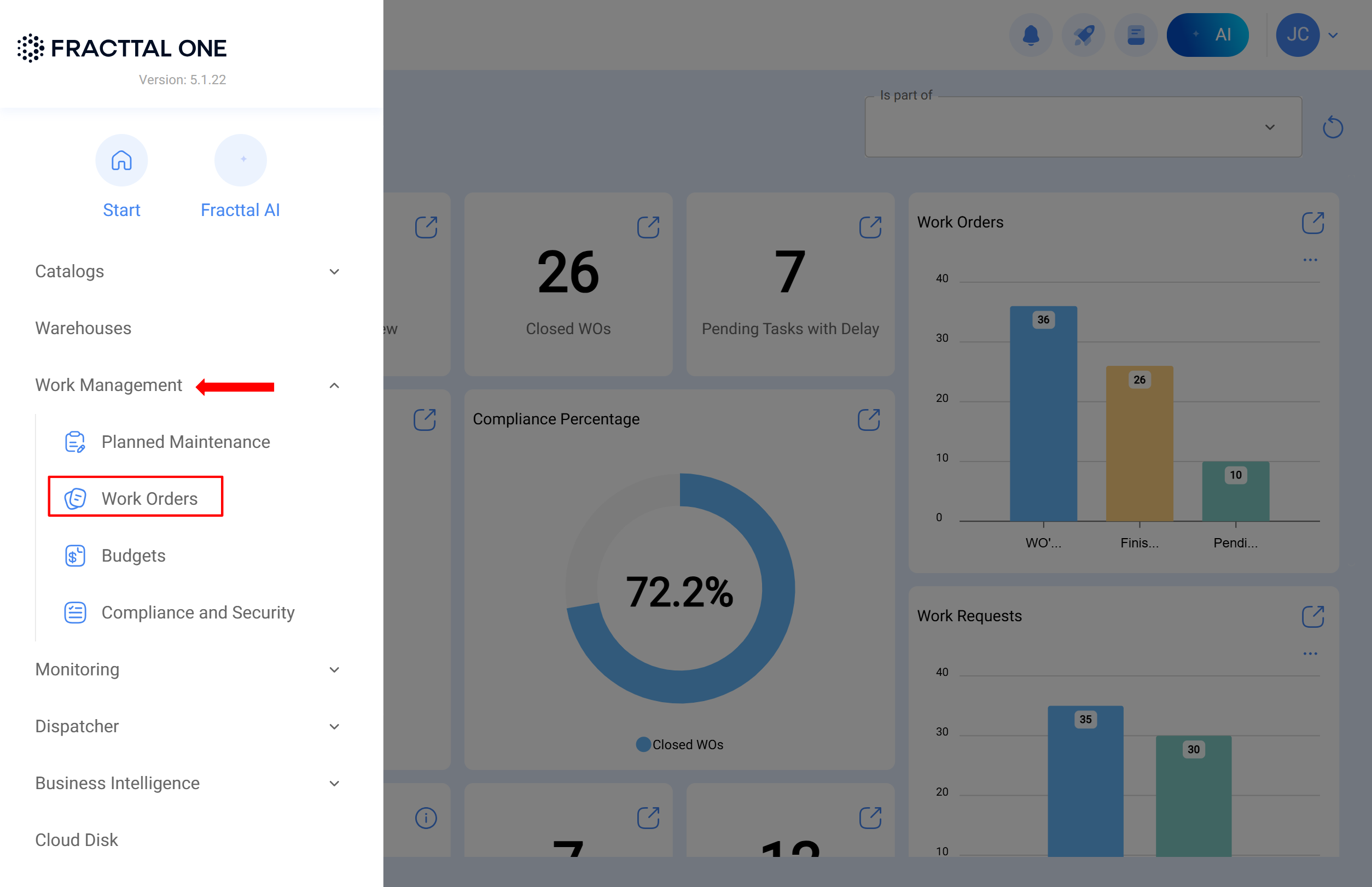 How to revert the status of a task marked as “Completed” in a Work Order? – Help Center | Fracttal